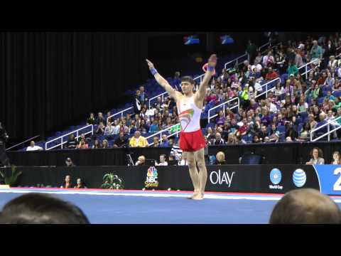 Andrey Likhovitskiy - Floor Exercise - 2014 AT&T American Cup