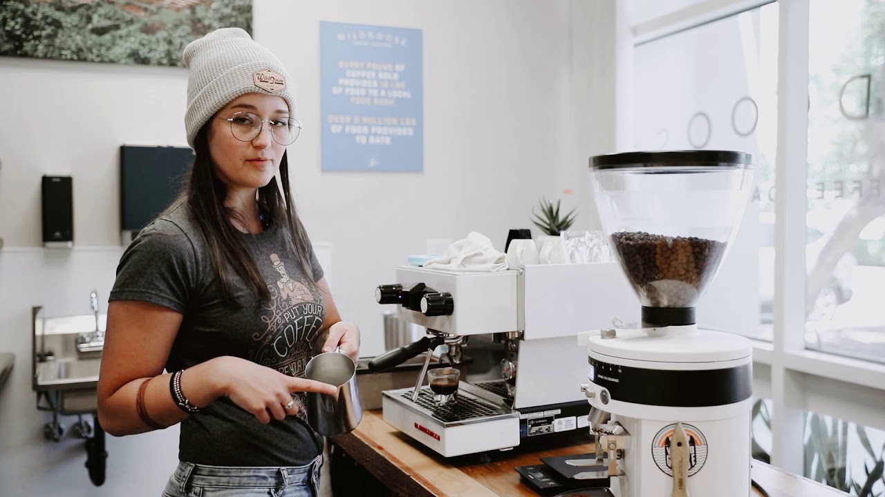Wild Goose Espresso - Latte Art - YouTube