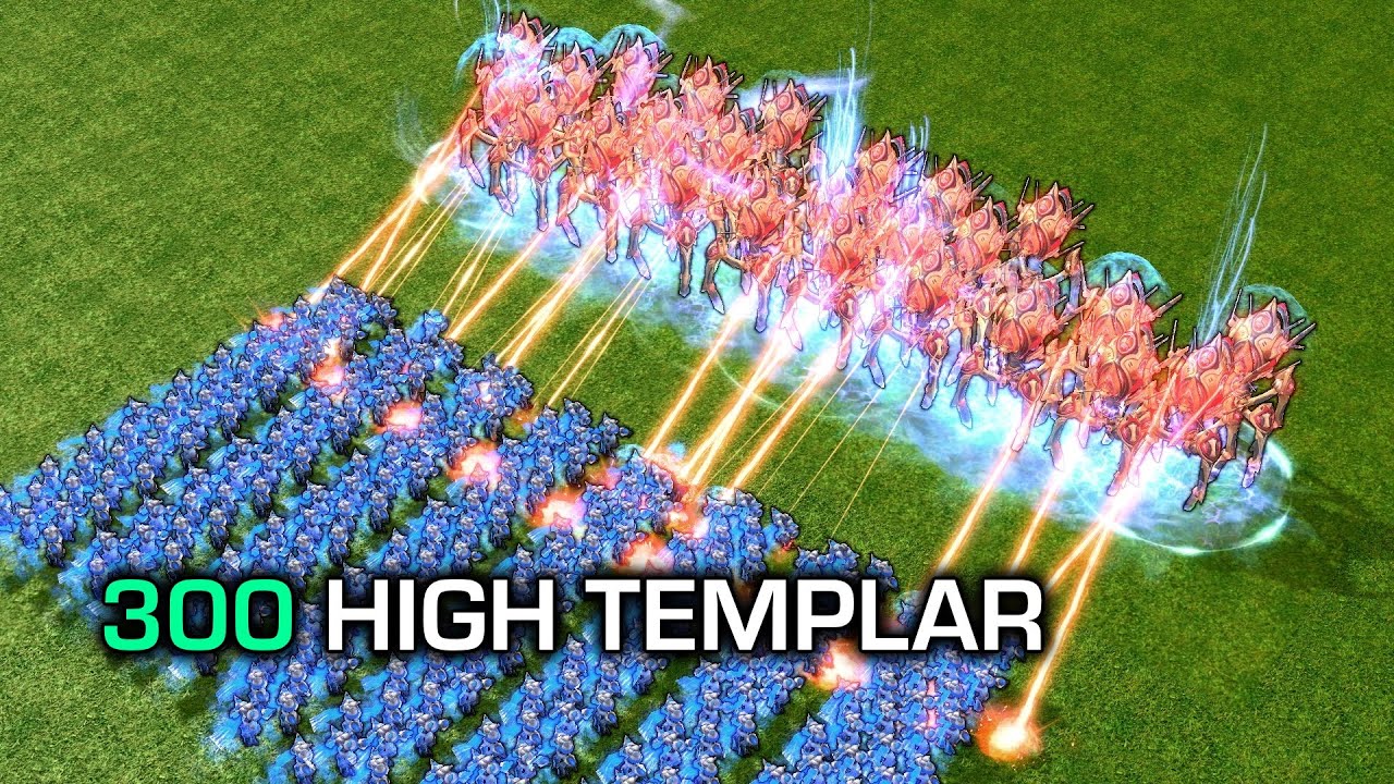 Is throwing 300 HIGH TEMPLAR at 25 COLOSSI going to work? - YouTube