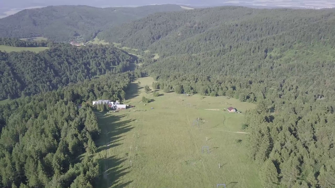 Lipovce Renčišov Búče, pohľady zhora - YouTube