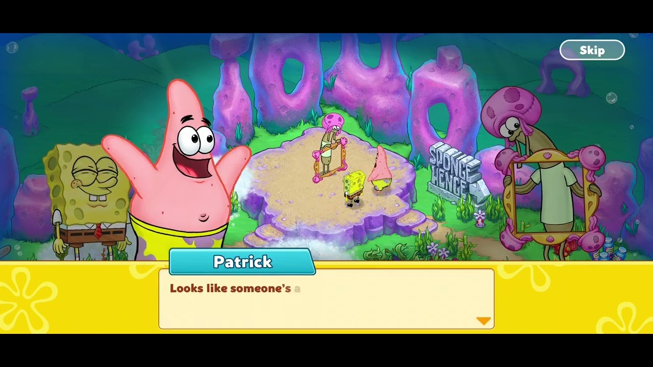 Fake King 🤴 spongebob and Patrick Adventures IN A JAM BOTTOM FEEDERS # ...