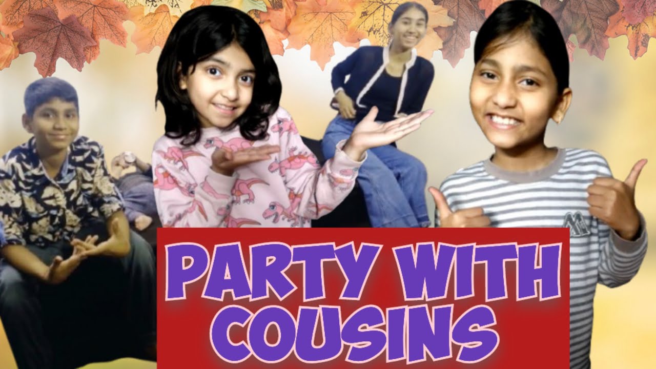party with cousins new vlog - YouTube