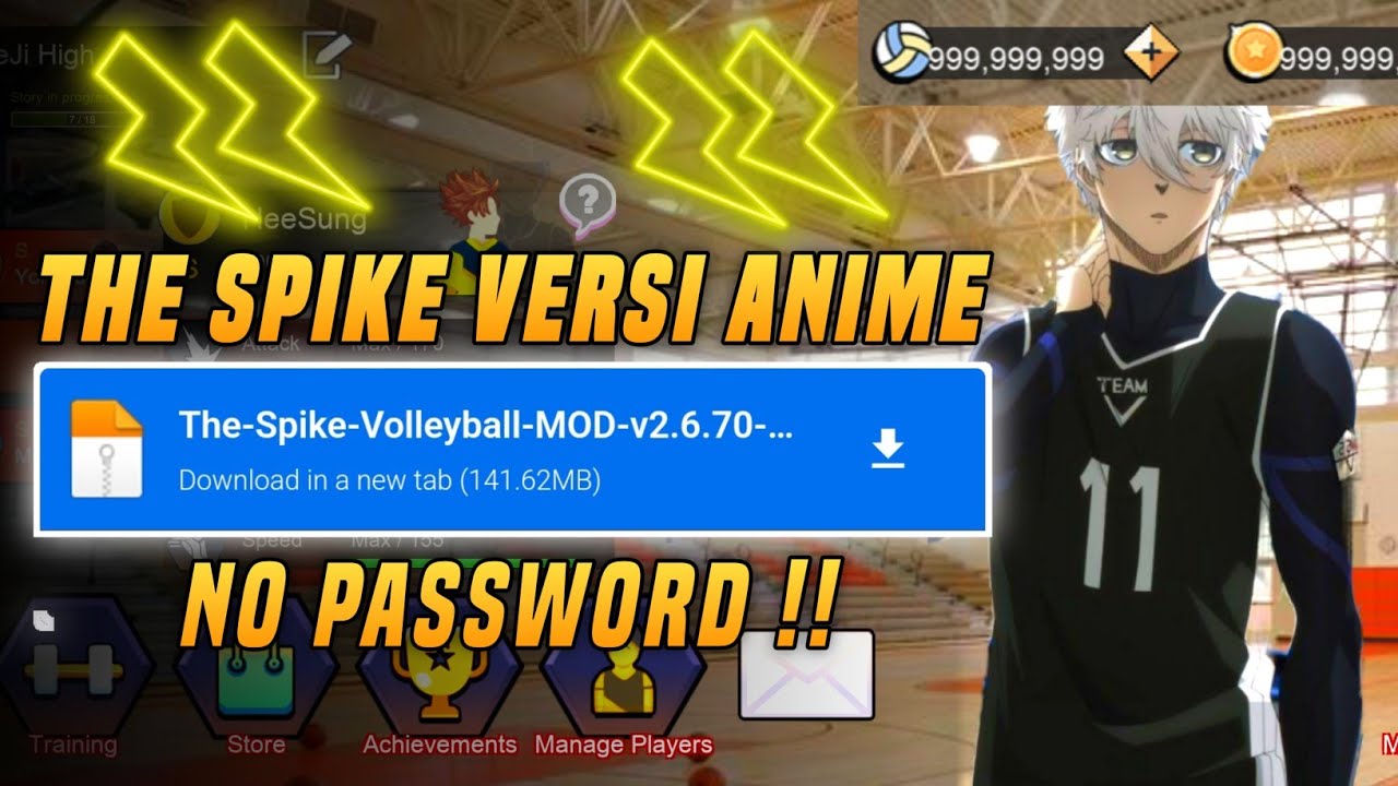 The Spike Versi Anime MOD 🔥 No Password!! - YouTube