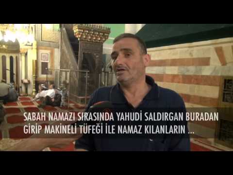 KANAL 7 DIŞ HABERLER MÜDÜRÜ TAHA DAĞLI EL HALİL'DE HZ. İBRAHİM CAMİ'NDE