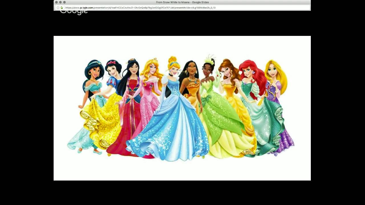 From Snow White to Moana: Evolution of the Disney Princess - YouTube