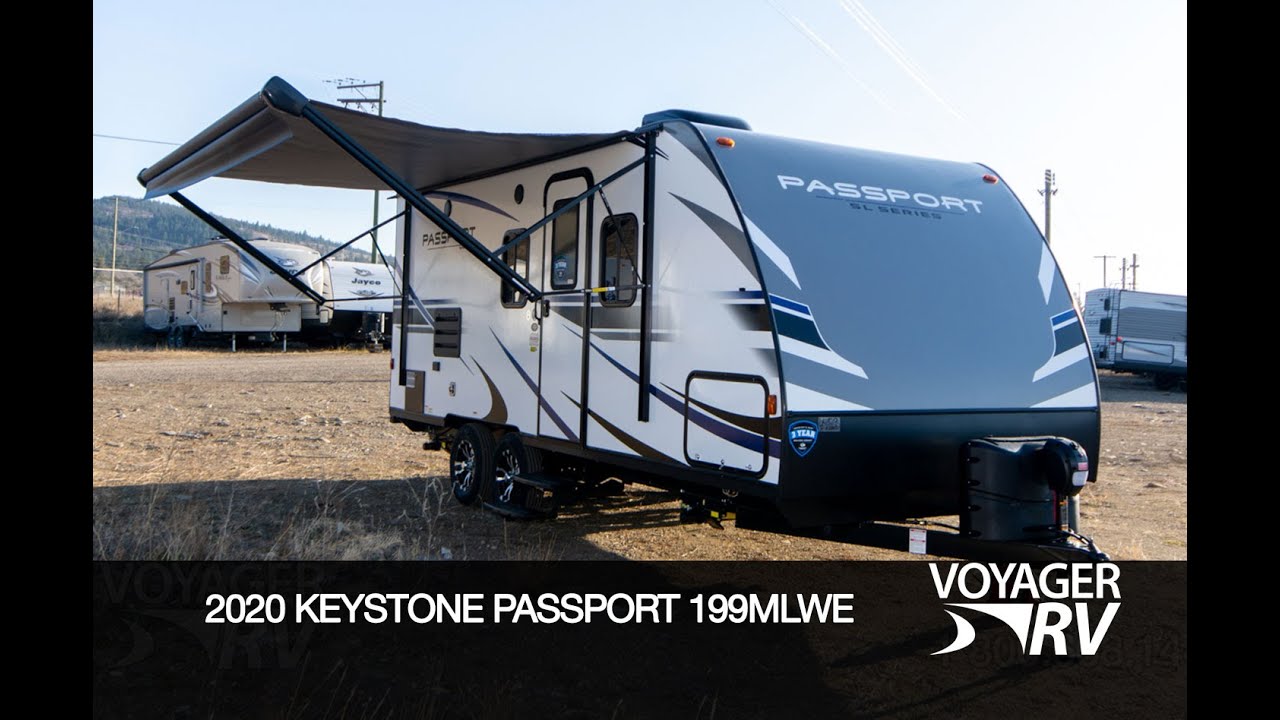 2020 Keystone Passport 199MLWE Travel Trailer RV Video Tour - Voyager ...