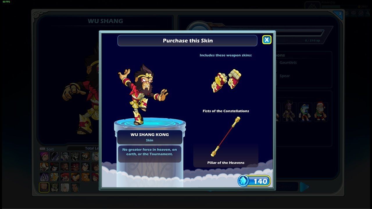 Fortnite Skins In Brawlhalla Kinda sus - YouTube