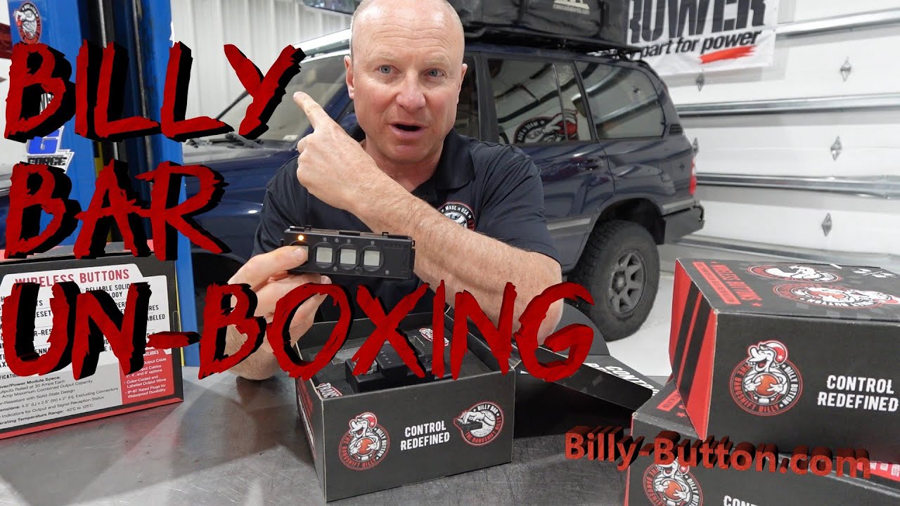 Wireless button panel- Billy Bar unboxing - YouTube