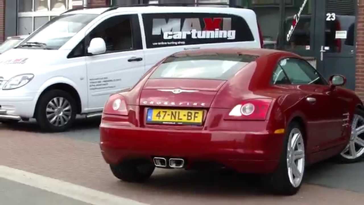 CHEVROLET CROSSFIRE CUSTOM MADE EXHAUST SYSTEM STAINLESS STEEL TAKE OFF ...