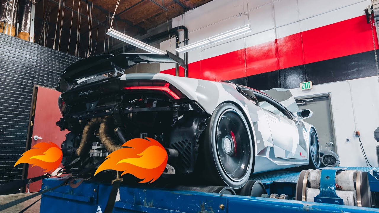 PROBANDO UN LAMBORGHINI TWIN TURBO DE 1300HP - SHEEPEYRACE - YouTube