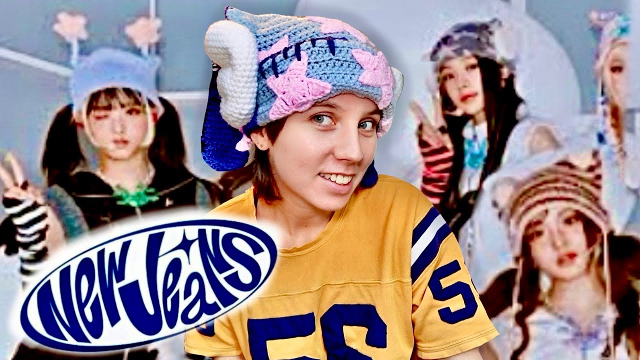 NewJeans Billboard Performance Crochet Hats 🐰 bunny beanie, alien hat, cat hat - YouTube