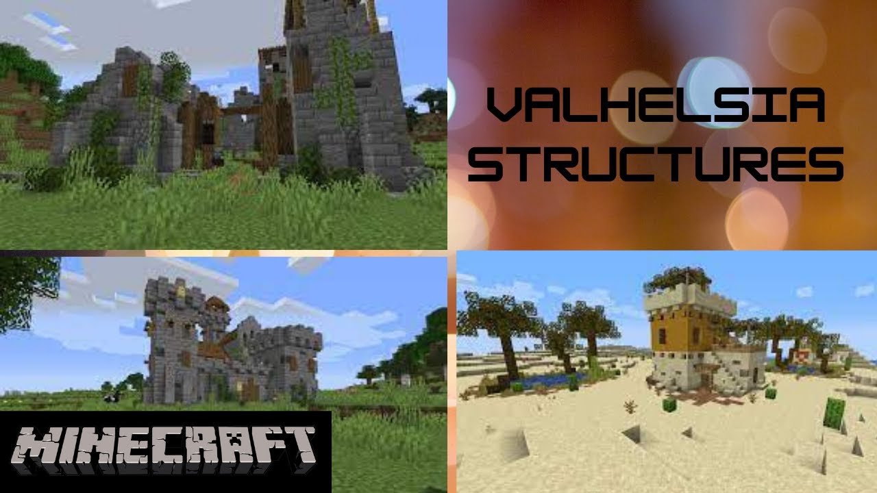 Valhelsia Structures Mod Showcase: Part.1 - YouTube