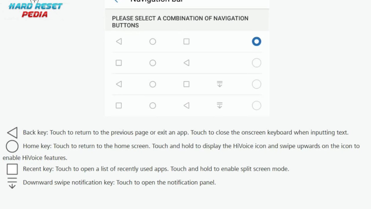 ☑️ Configure Navigation Bar Layout HUAWEI Mate 10 Pro - YouTube