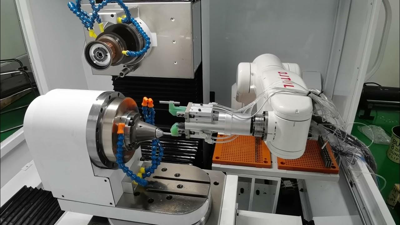 Turin Robot: High-Definition TKB070 High-Precision Machining Center Loading and Unloading - YouTube