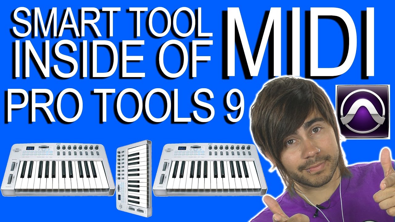 Smart tool inside of MIDI - Pro Tools 9 - YouTube