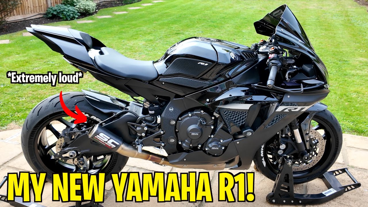 BRAND NEW YAMAHA R1 WALKAROUND! - WHAT UPGRADES? - YouTube