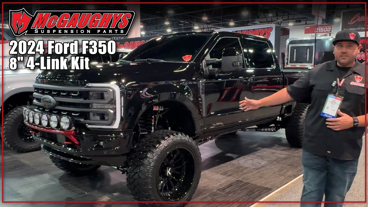 SEMA - 2023+ Ford Superduty 8" kit w/Frame Cradle Kit! - YouTube