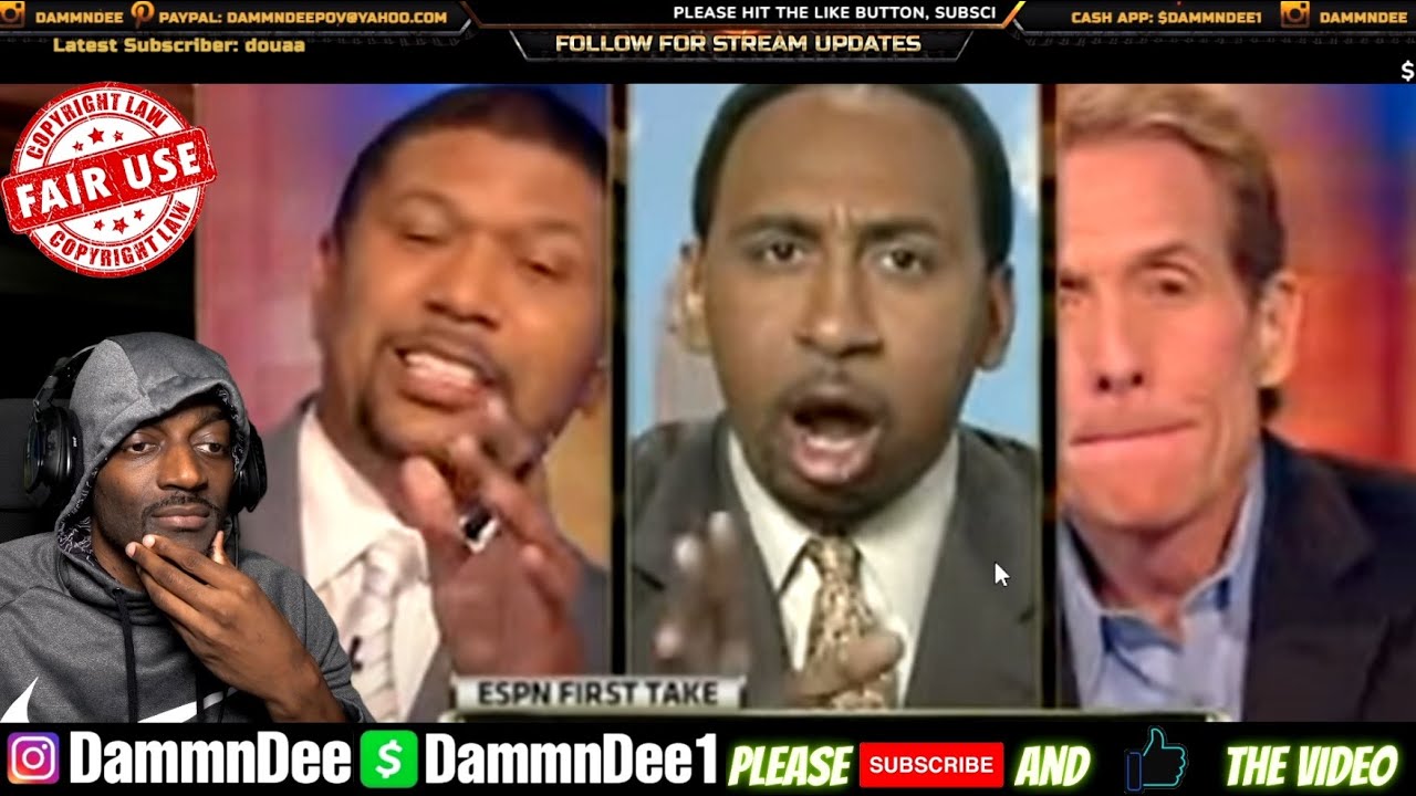 Stephen A Smith Wants To FIGHT & SLAP Jalen Rose & Skip Bayless For ...