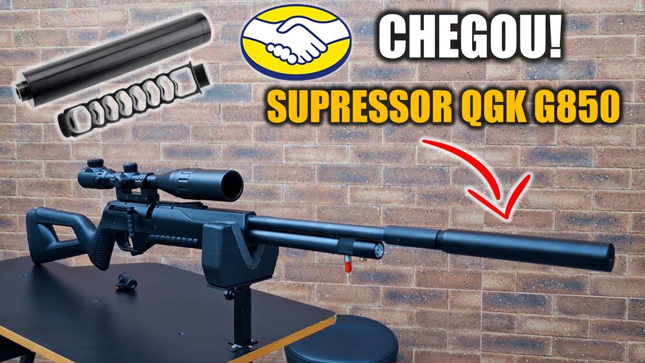 QGK G850 COM SUPRESSOR MAGNUM AIRGUNS - YouTube