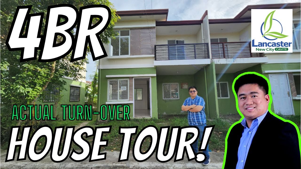 Adelle 4BR Lancaster Actual House Tour | End unit 80 sq.m Lot Area ...