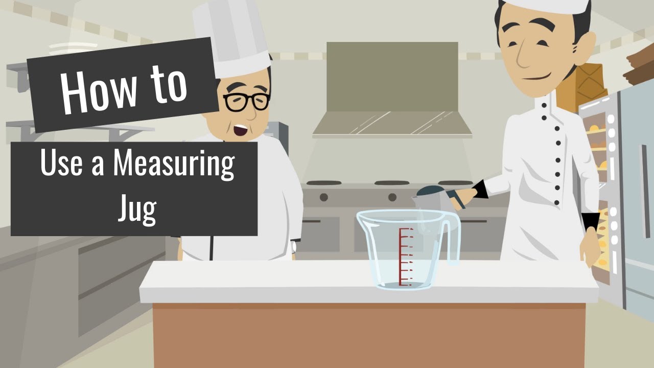 How to use a measuring jug - YouTube