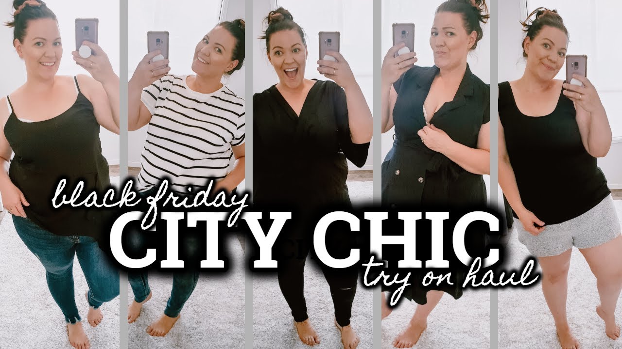CITY CHIC TRY ON HAUL - What i got in the Black Friday Sales - YouTube