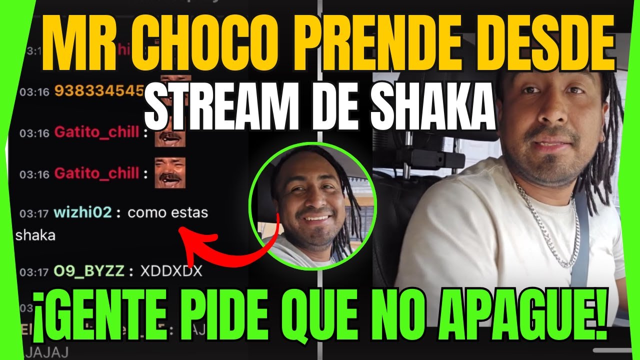 🤣KGUE DE RISA🤣 ¡MR CHOCO se WEBEA con CUENTA DE SHAKA 🙉 - YouTube