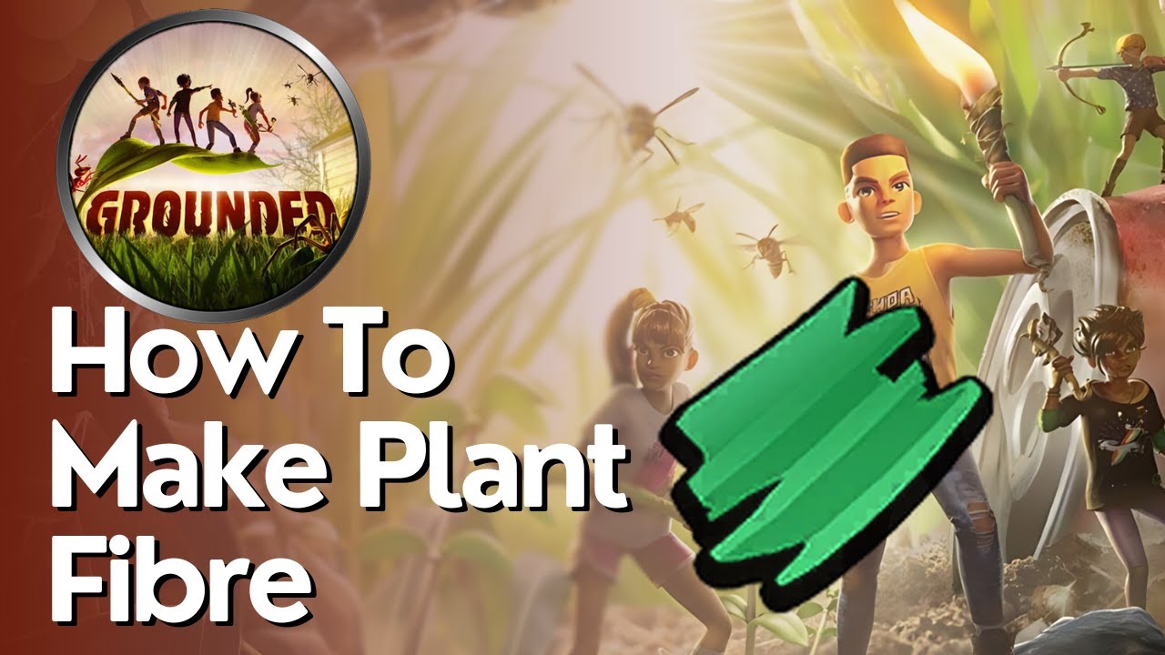 How to Use A Grinder to Make Plant Fibre in Grounded - YouTube