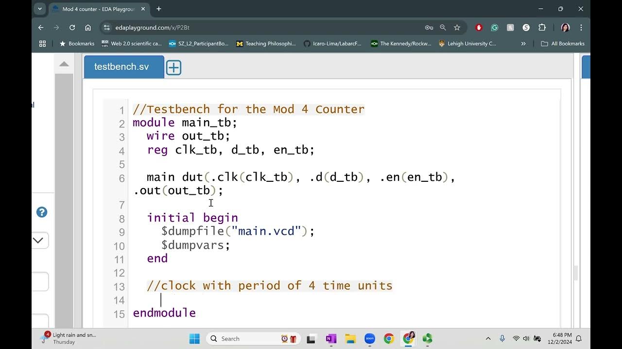 Mod 4 Counter Part 2 - YouTube