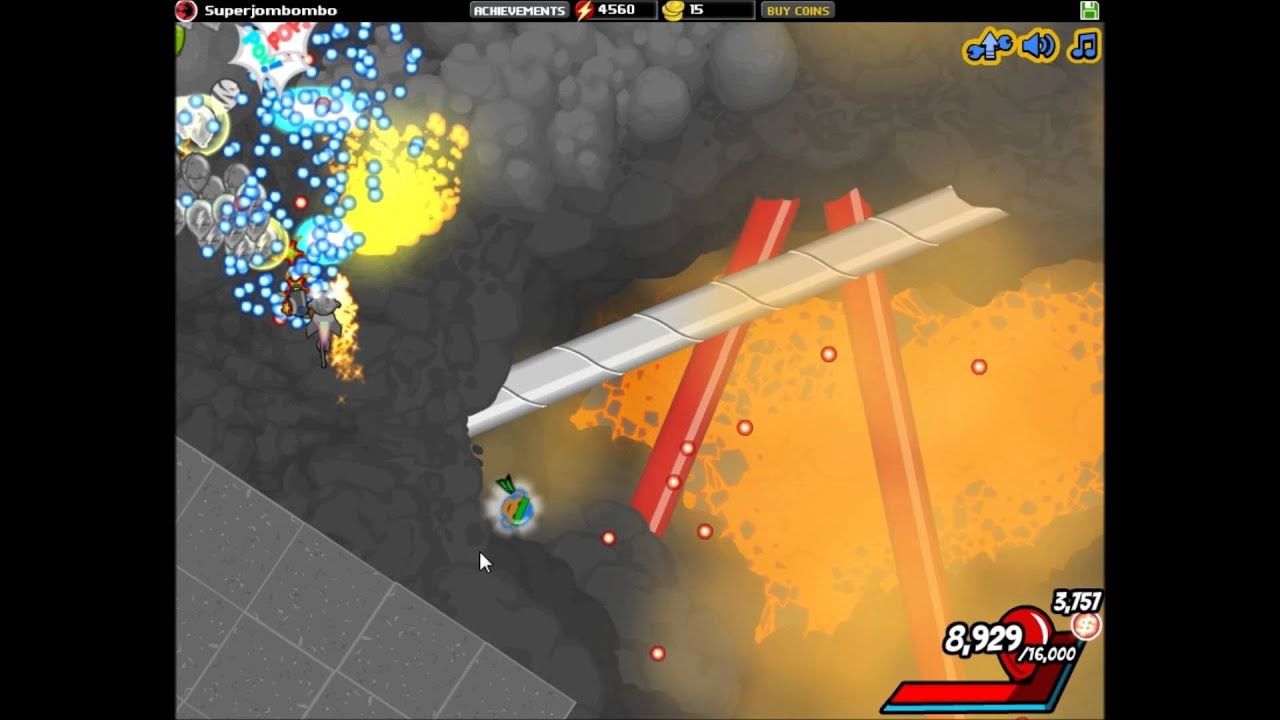 Bloons Super Monkey 2 E4 Mount Magma - YouTube