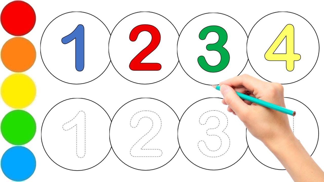Learn Numbers | 1234 | Counting Numbers | 123 learning for kids - YouTube