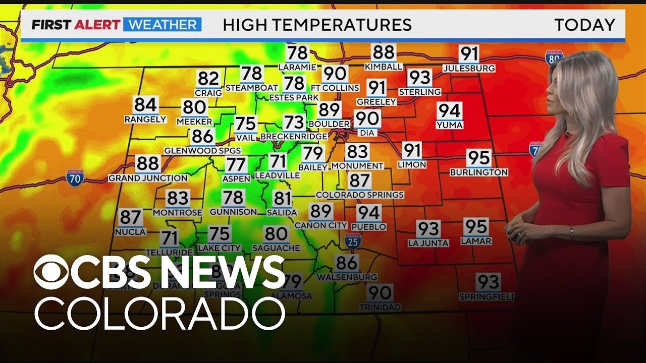 More record heat coming for Denver this week - YouTube