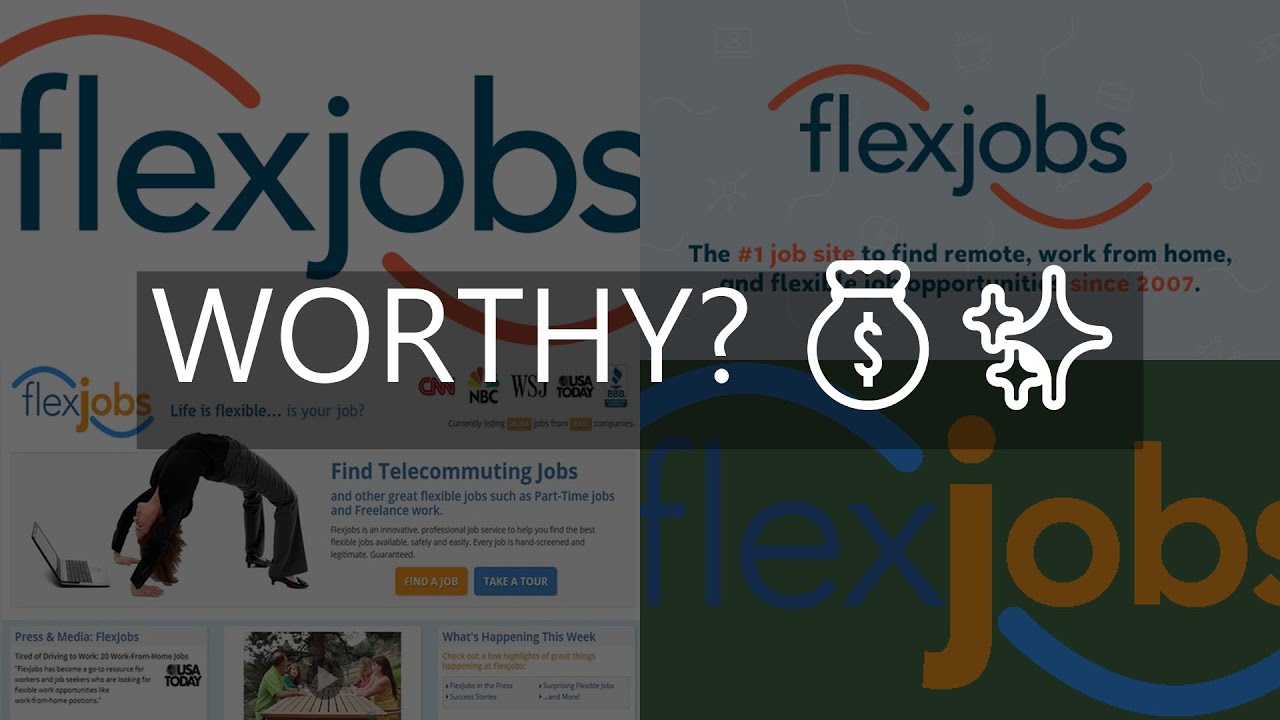 flexjobs review is it worth your time and money or not - YouTube