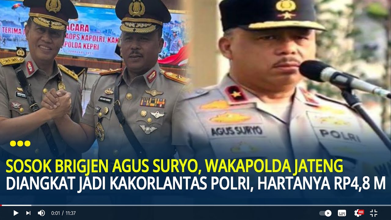 Sosok Brigjen Agus Suryonugroho, Wakapolda Jateng Diangkat Jadi ...