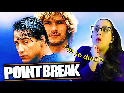 💥I made a DUMB mistake during POINT BREAK! 😂 First Time Watching MOVIE REACTION