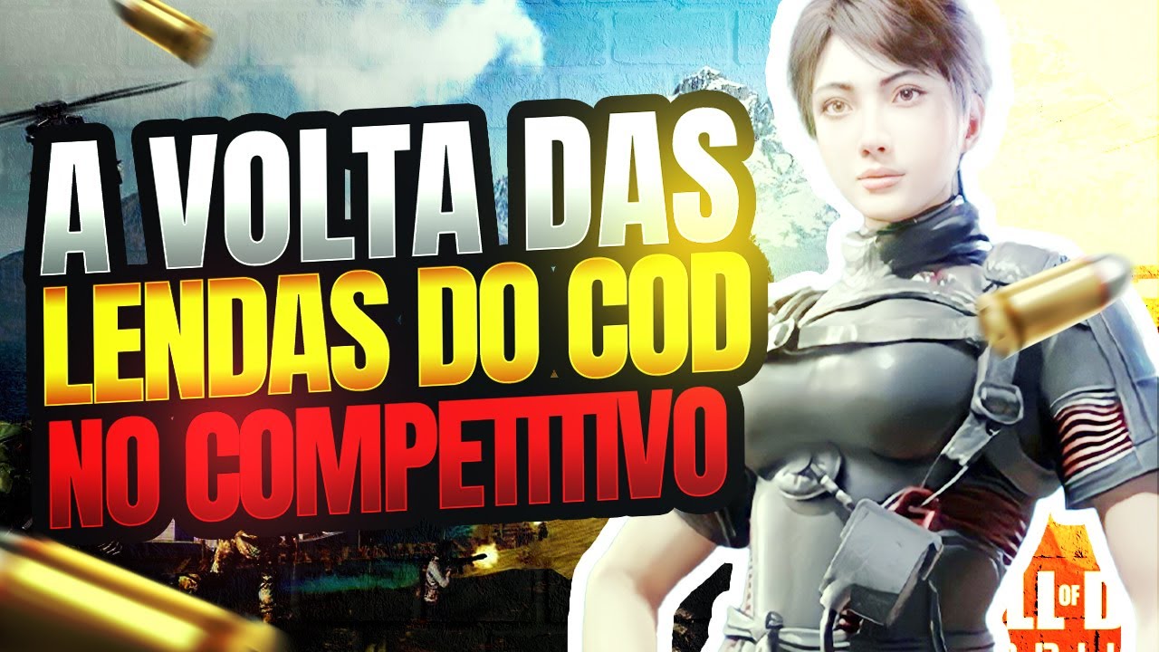 A LENDAS VOLTARAM PRO COMPETITIVO DO COD MOBILE // CALL OF DUTY MOBILE ...