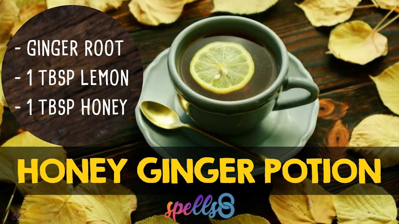 🍋 Healing Potion Spell: Prayer + Ginger Honey Tea Ritual - YouTube