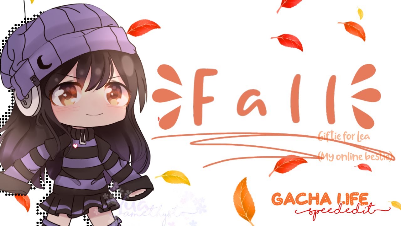 Fall | SpeedEdit || Gacha Life - Gacha club | YunaAmethyst - YouTube