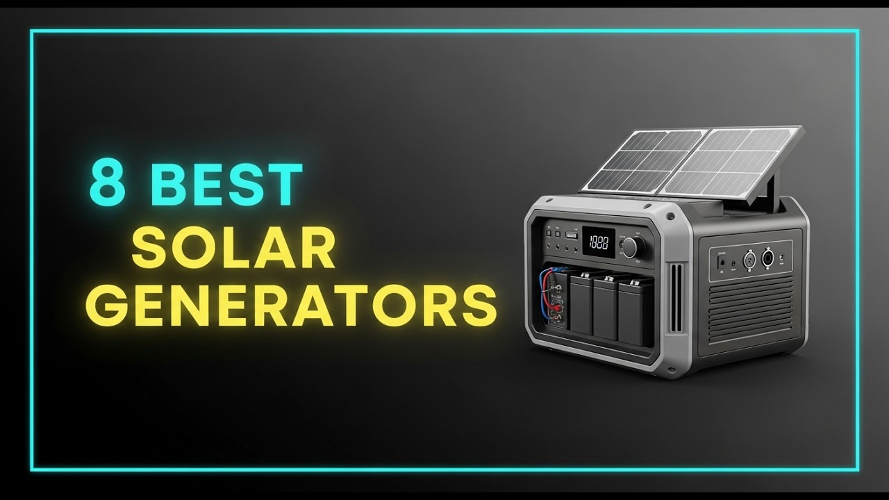 Best Solar Generator for Home Backup & Off-Grid Living (2026 Review ...