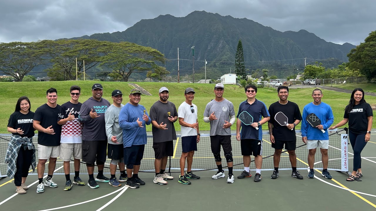 Hawaii Pickleball Open Mini Series Mens 3.5 March 8th ,2025 - YouTube