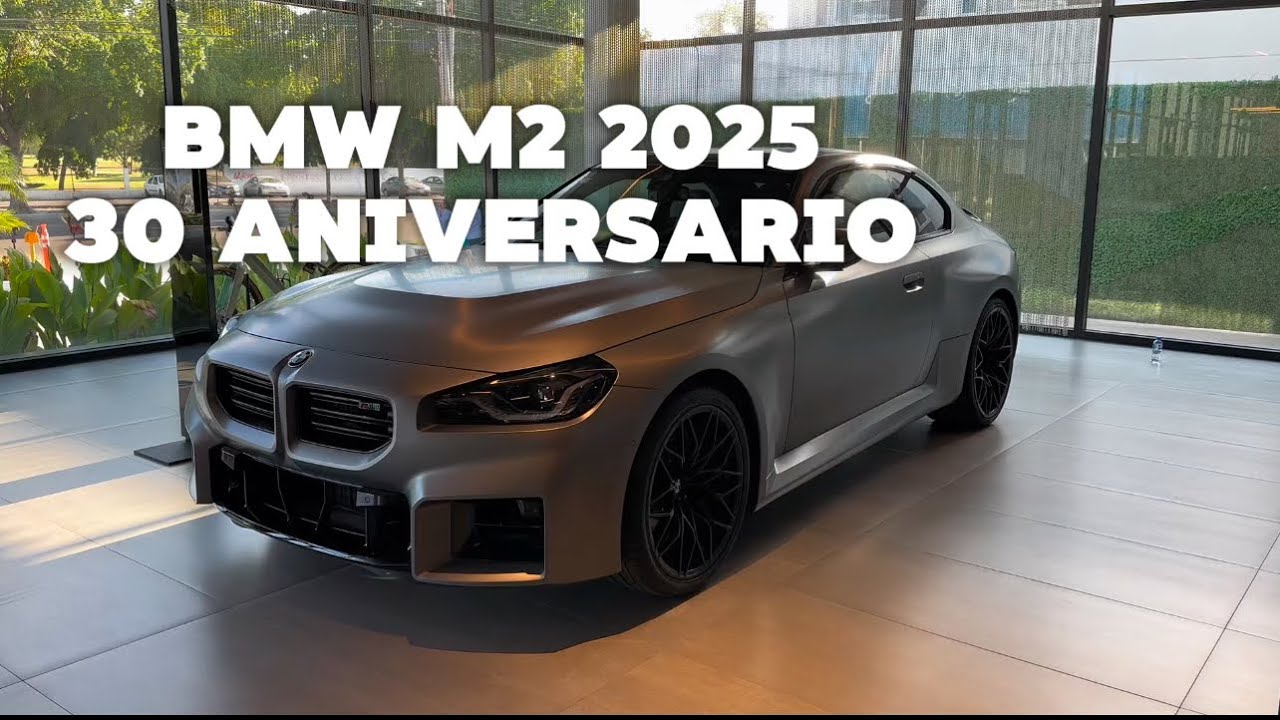 BMW M2 30 aniversario 2025 / Reseña - YouTube