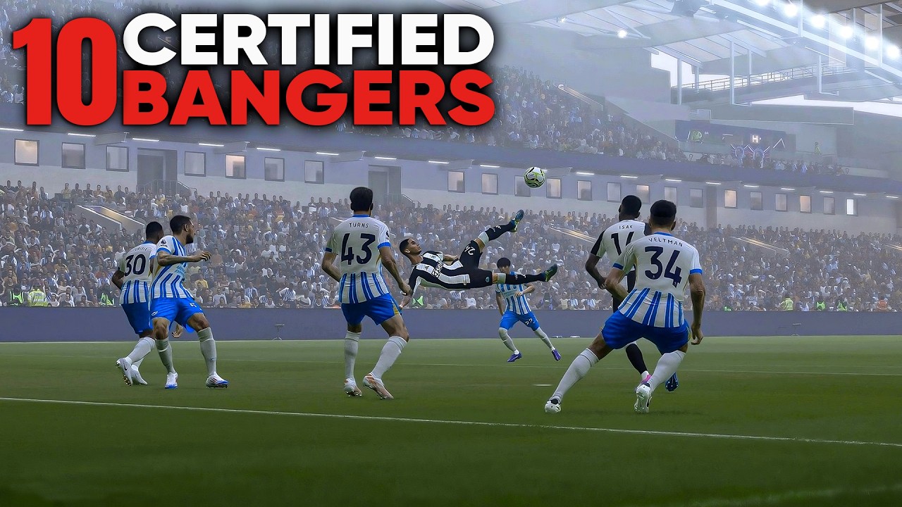 10 BEST FUMA Goals I've Scored - Pure Football Joy! - YouTube