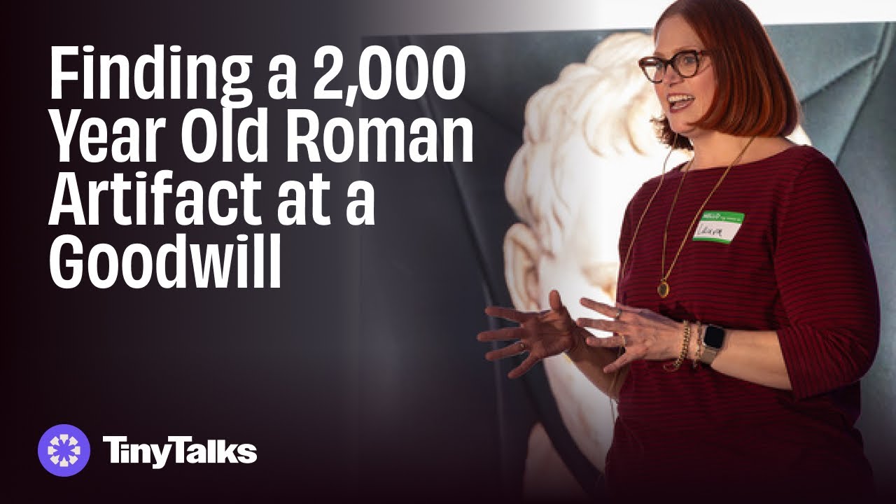 The $35 Goodwill Find of the Century | Laura Young | Tiny Talks Austin - YouTube