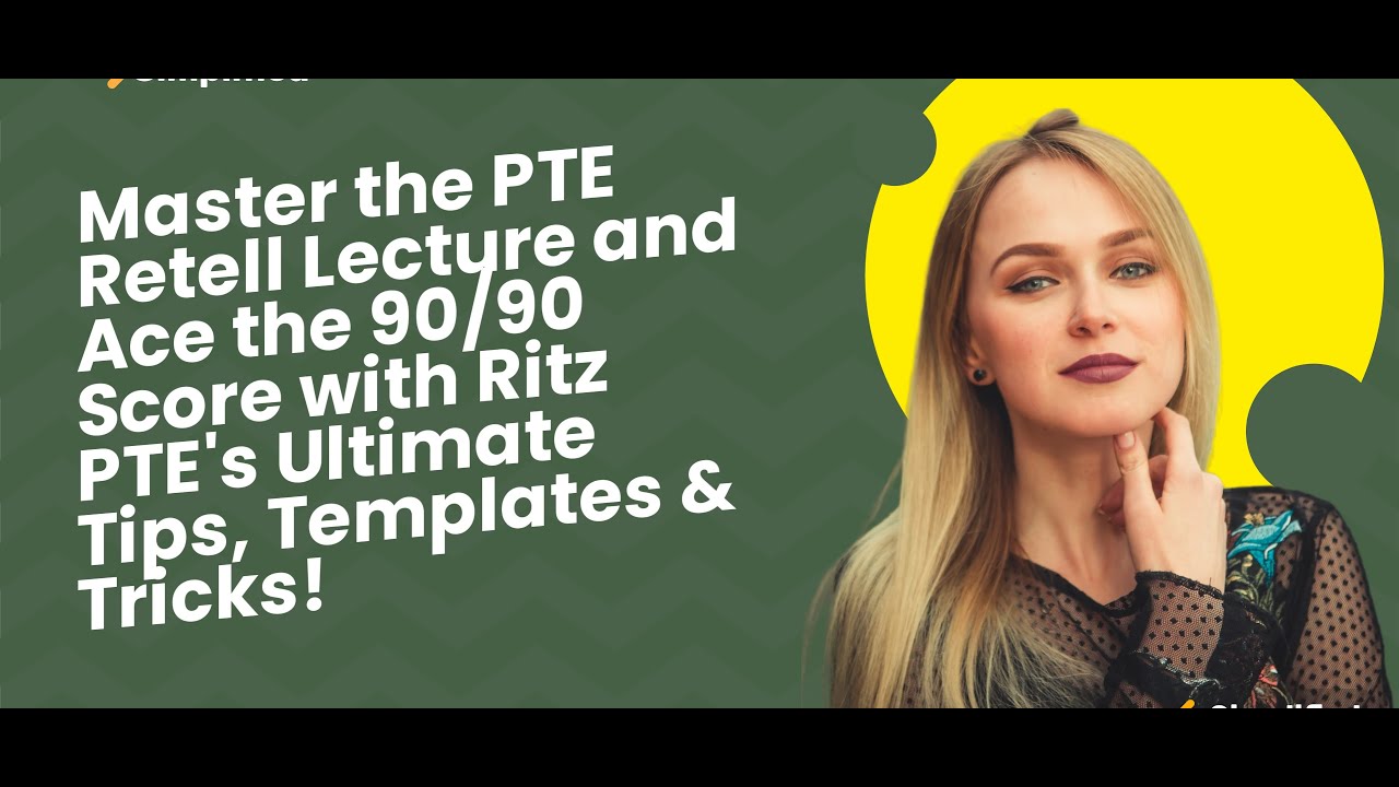 Score 90/90 in PTE Retell Lecture: Ultimate Tips, Templates & Tricks by ...