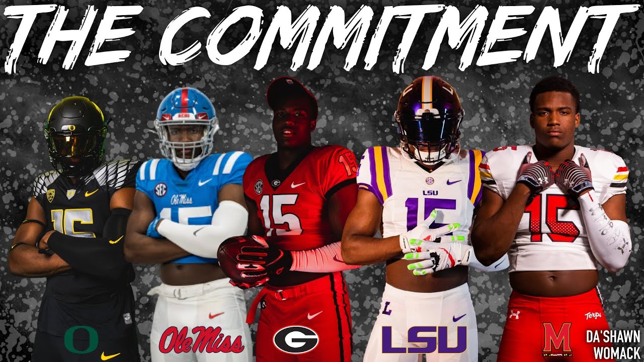 Dashawn Womack Live Commitment Selection - YouTube