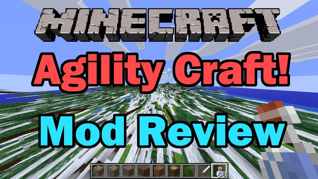 Minecraft AgilityCraft Mod Review (Run Faster, Jump Higher, and More ...