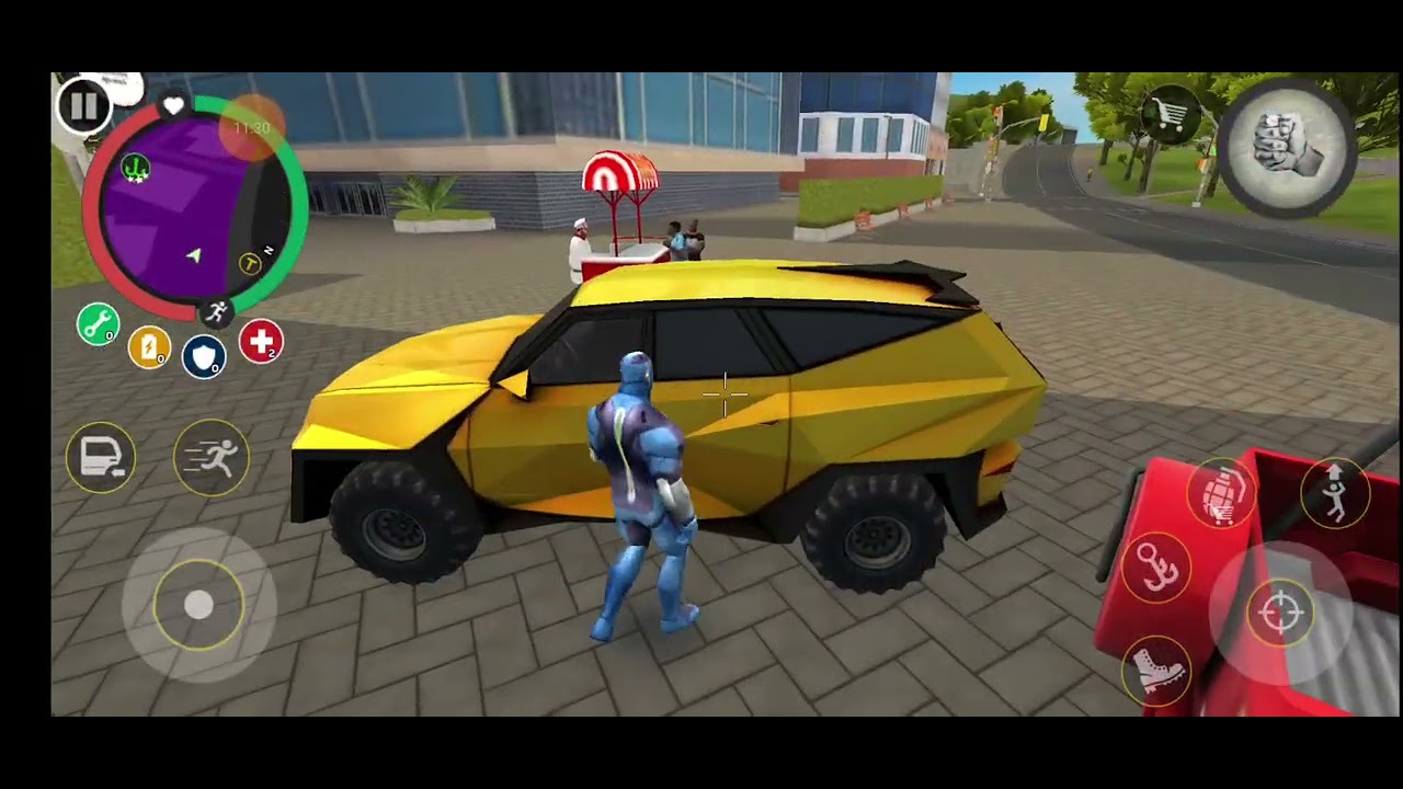 I played rope hero vice town 2. # epic1 - YouTube