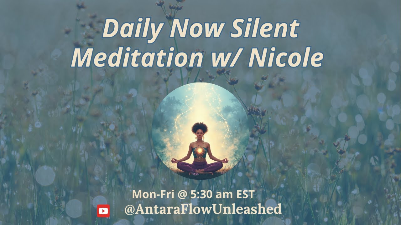 20-Min Daily Now Silent Meditation w/ Nicole (Week 20 Day 133) - YouTube