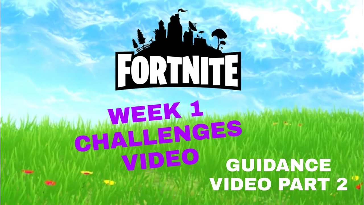 WEEK 2 challenges guidance Video! - YouTube