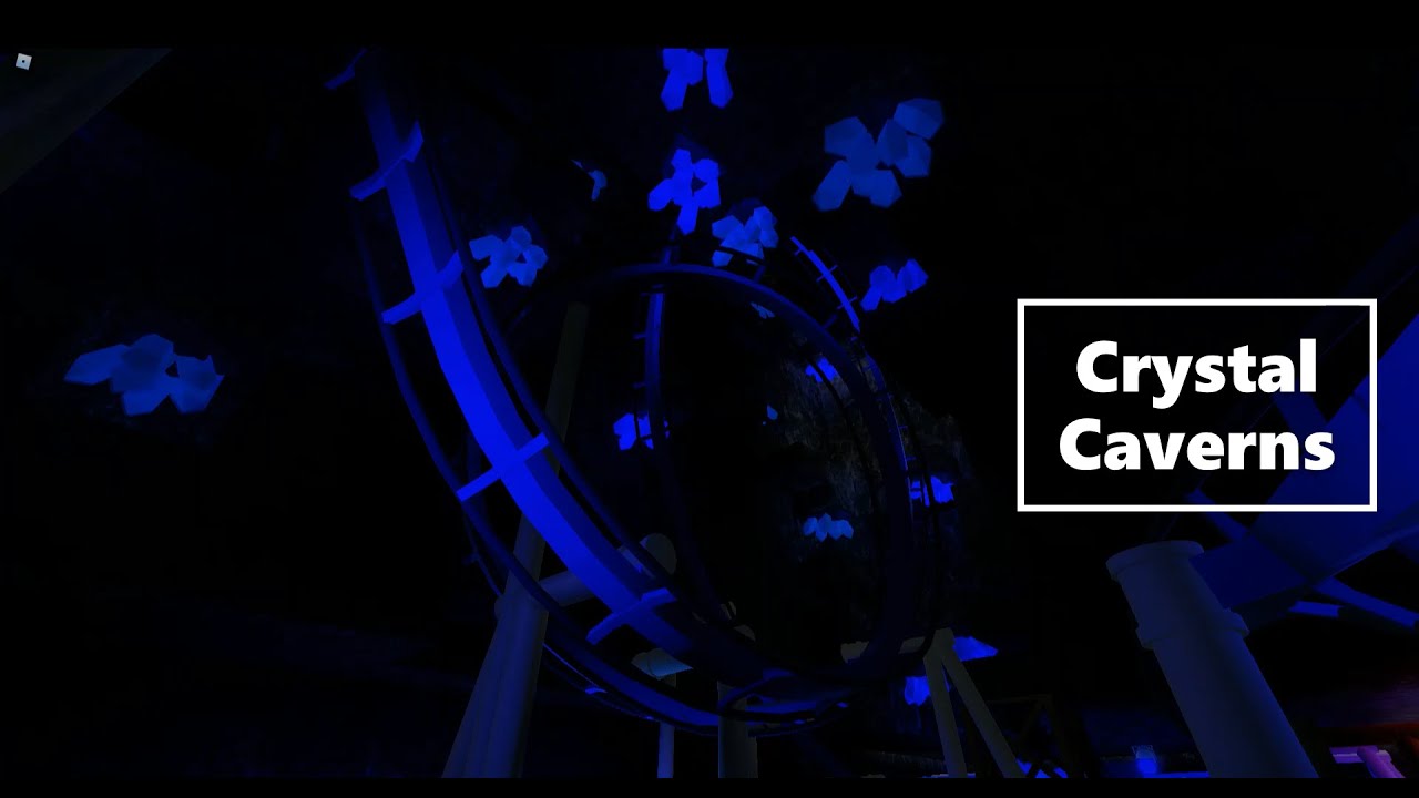 Crystal Caverns- Roblox Theme Park Tycoon 2 - YouTube